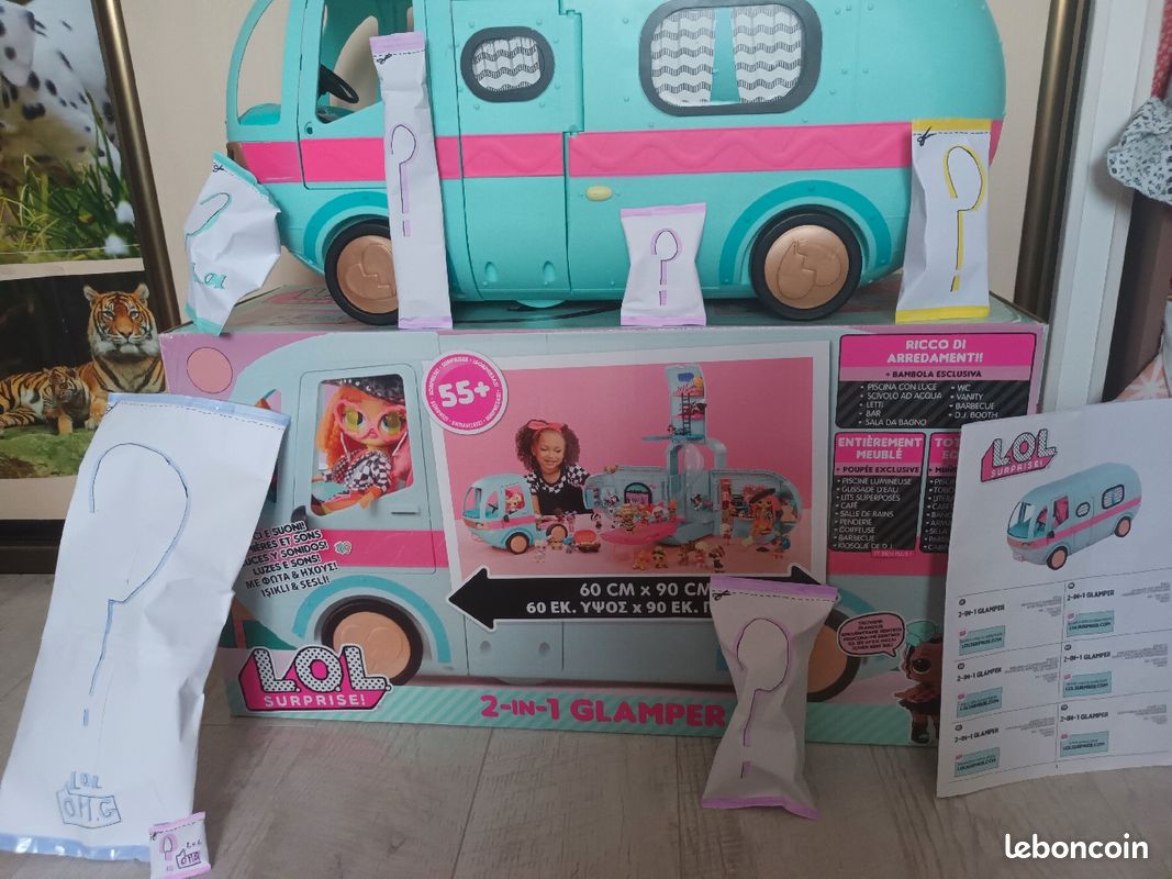 Camping car LOL+ poupée lol o.m.g - Jeux & Jouets
