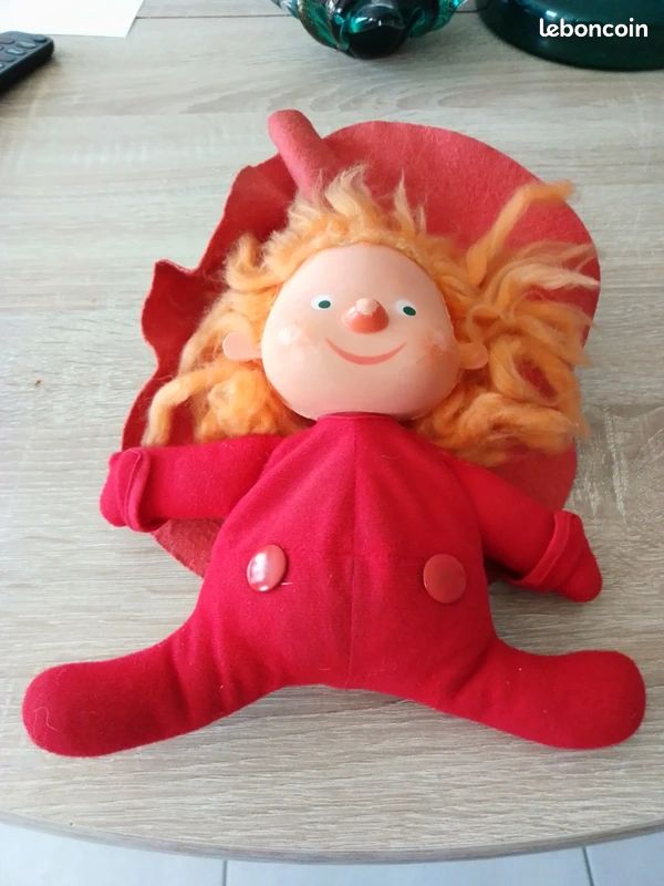 Rare figurine poupée Chapi chapo ORTF Clodrey - Jeux & Jouets