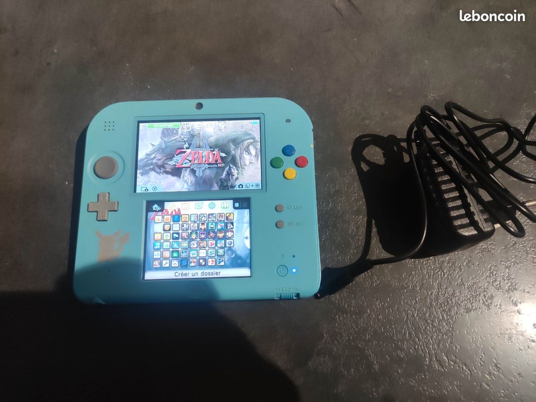 Nintendo 2ds avec 35 jeux intégrés - Consoles