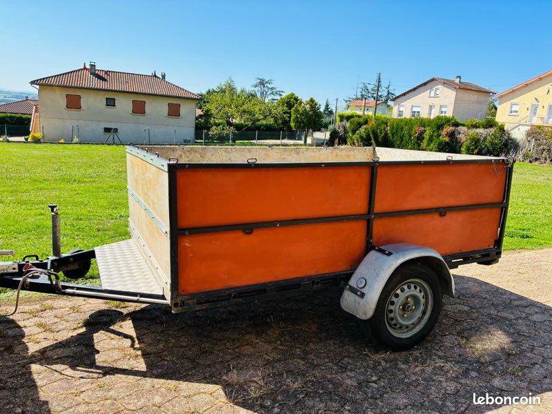 Remorque grande capacité + moto alu - Équipement auto