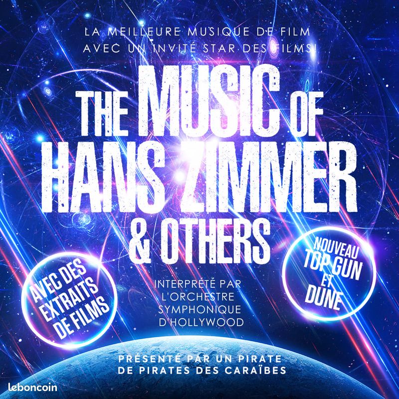 The Music of Hans Zimmer and Others - Billetterie