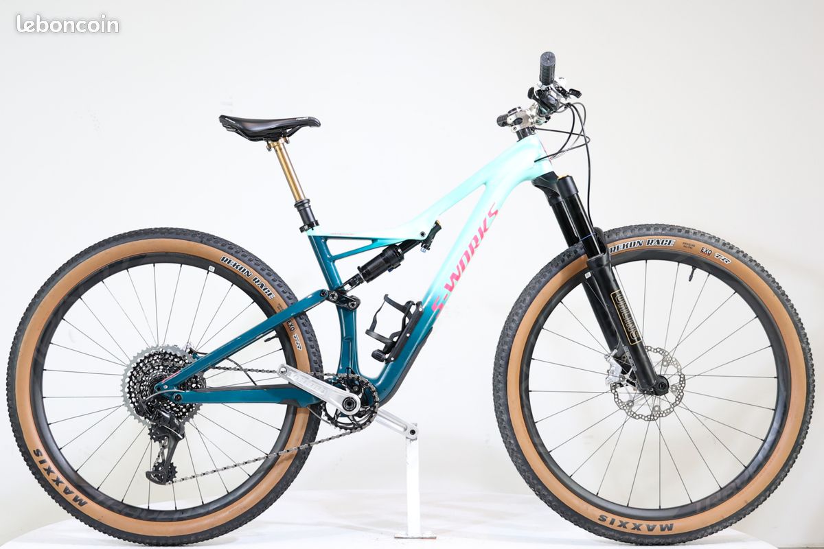 BIKE FRIDAY - SPECIALIZED S-Works Stumpjumper XX1 Öhlins full carbone, VTT tout suspendu all ...