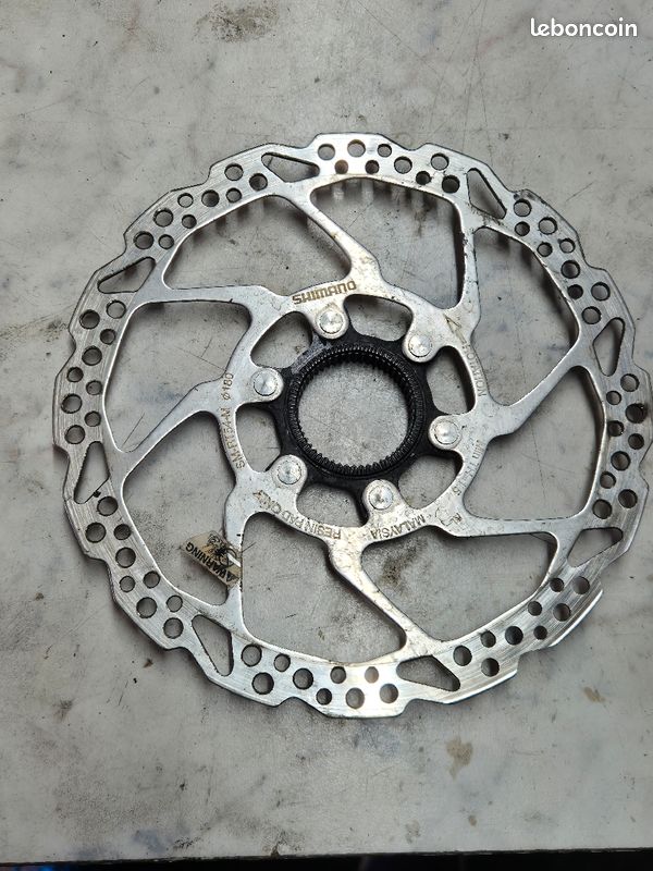 Disque de frein centerlock Shimano SM-RT54-M 180mm - Vélos