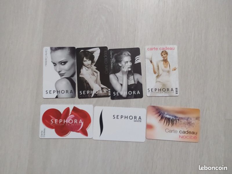 Cartes Séphora - Collection