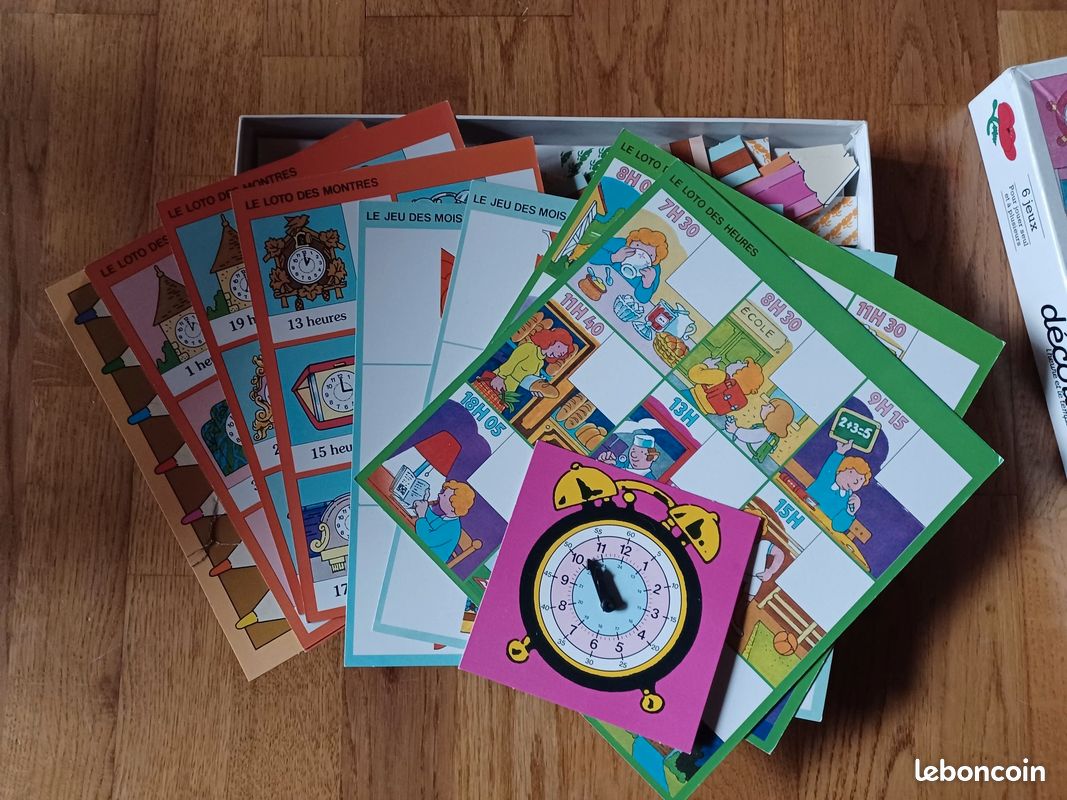 Jeu Découvrir l'heure et le temps - Jeux & Jouets