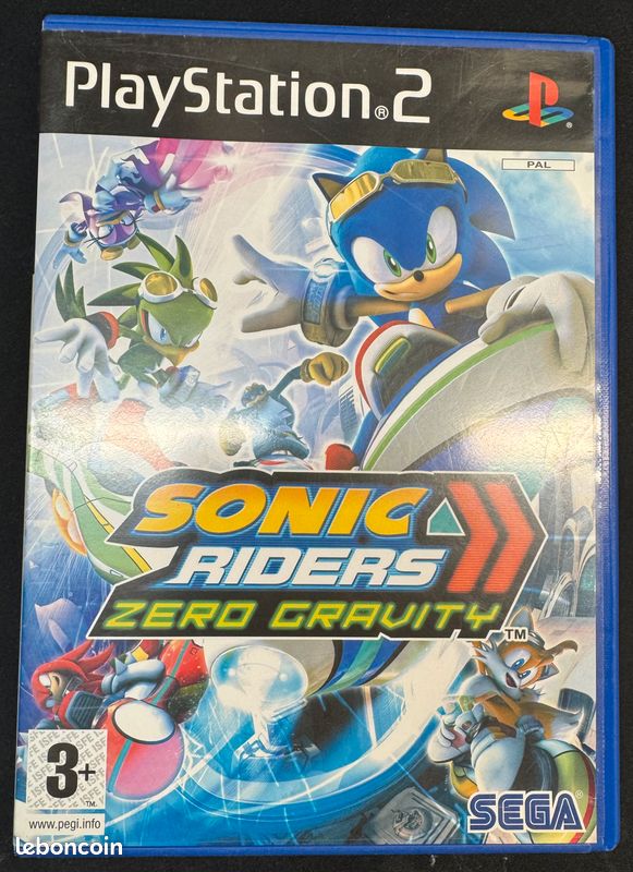 Sonic Riders Zero Gravity - PS2 - Jeux vidéo