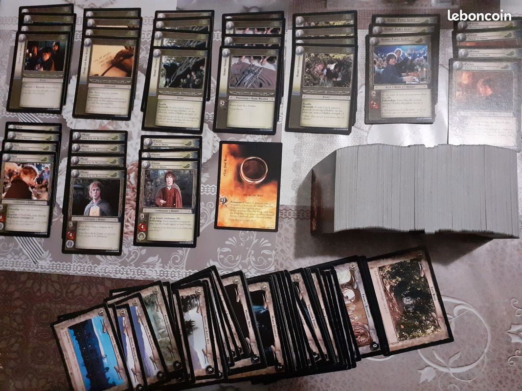 Cartes Seigneur des Anneaux TCG Decipher - Collection