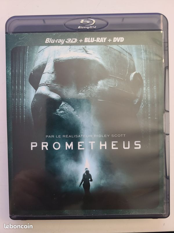 Prometheus Blu Ray 3d + Blu Ray + DVD - DVD - Films