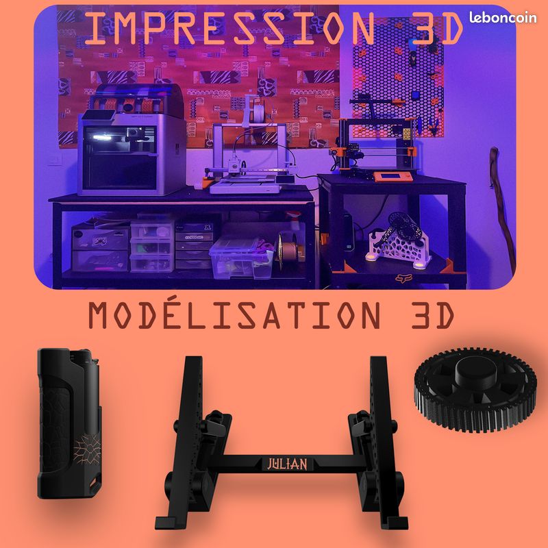 Atelier Passion - Impression 3D & Modélisation - Loisirs créatifs