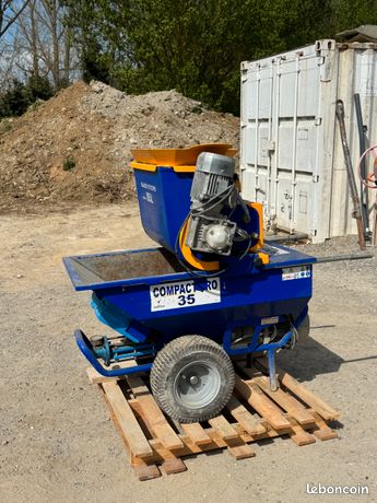 Machine à projeter d'occasion - BTP - Chantier gros-oeuvre - leboncoin