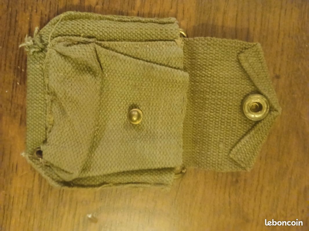 Pochette boussole anglaise ww2 reconstitution - Collection