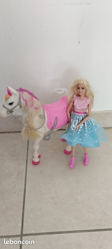 Barbie et son cheval musical - Jeux & Jouets