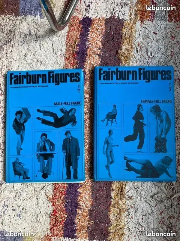 Fairburn figures female and male full figure - Livres