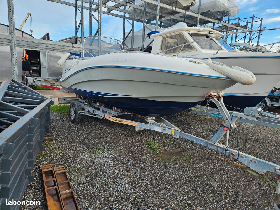 Quicksilver 505 commander avec remorque - Nautisme