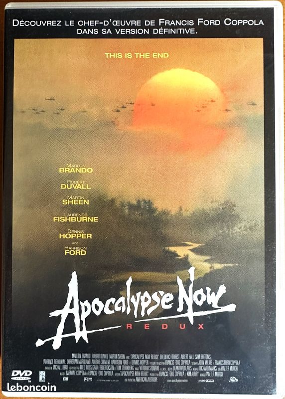 DVD "Apocalypse Now Redux" Francis Ford Coppola - DVD - Films
