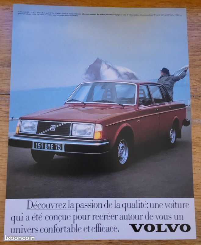 Publicité Volvo,Saab - Collection
