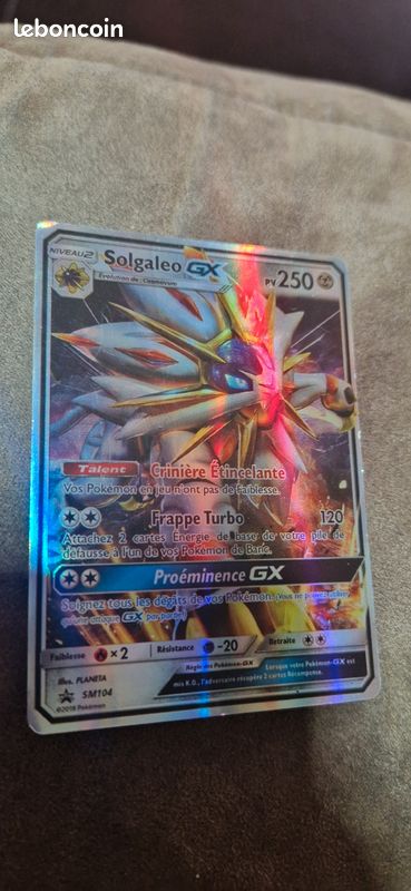 Pokemon TCG - Sun and Moon Base Set - Solgaleo GX (89/149) Holo ...