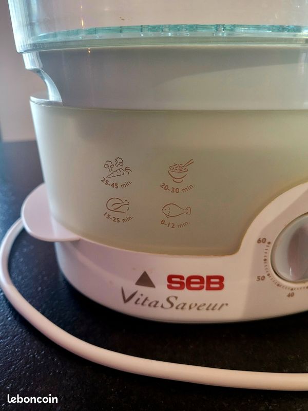 Cuisseur vapeur Seb Vitasaveur Compact - Électroménager