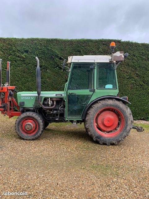 Tracteur vigneron fendt 250v - Tracteurs