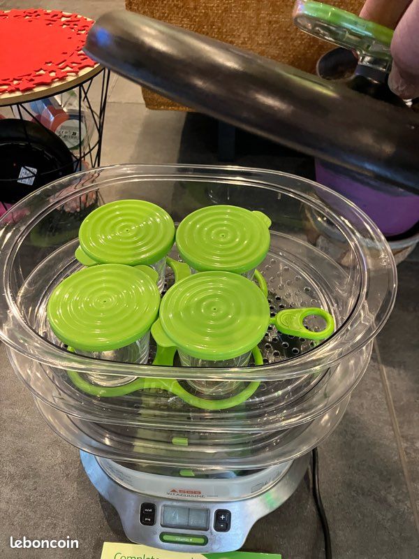 Cuiseur Vapeur Seb Vita Cuisine + livre recettes - Électroménager