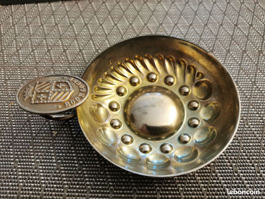 Tastevin avec blason de la bourgogne - Vins & Gastronomie