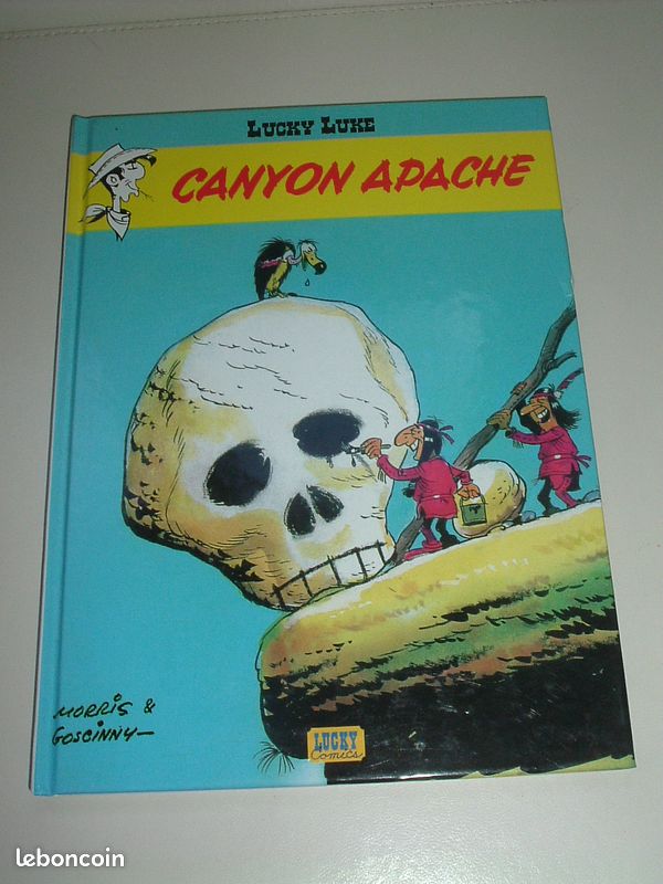 BD Lucky Luke “Canyon Apache” petit format - Livres