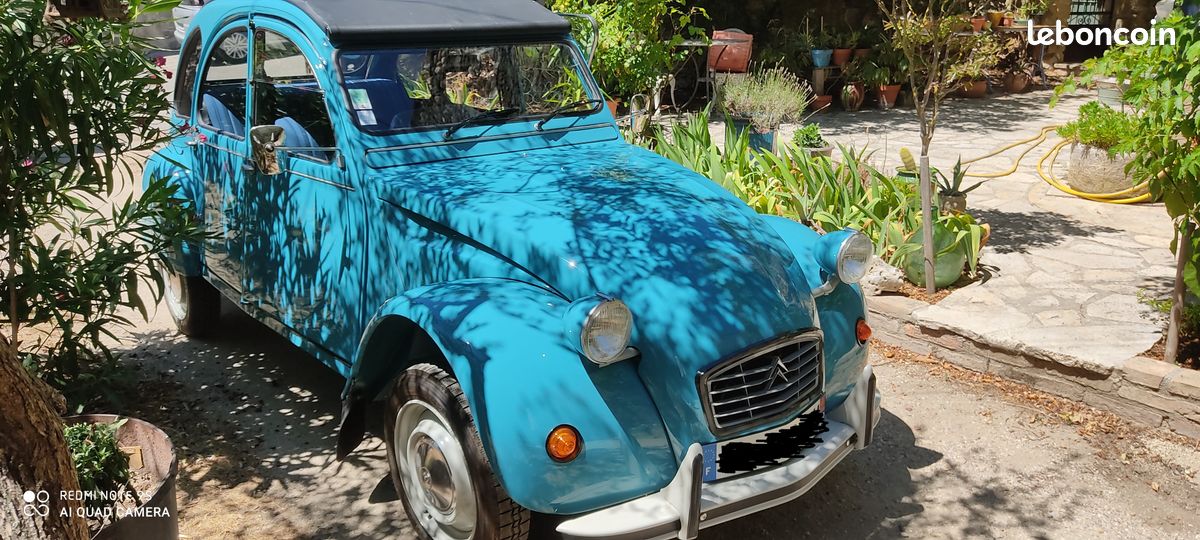 Magnifique Citroën 2CV 6 Club 1979 en parfait état - Voitures