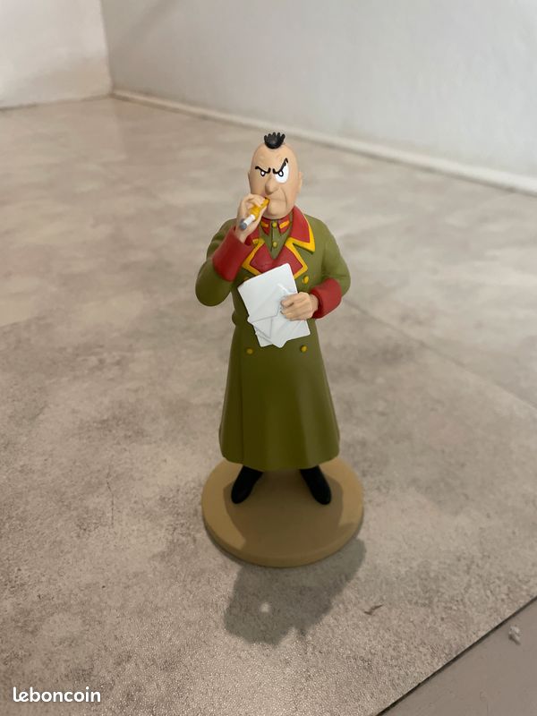 Tintin :figurine Colonel Sponsz - Collection