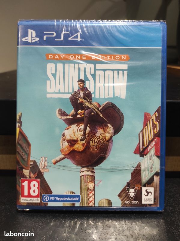 Saints row PS4 neuf - Jeux vidéo