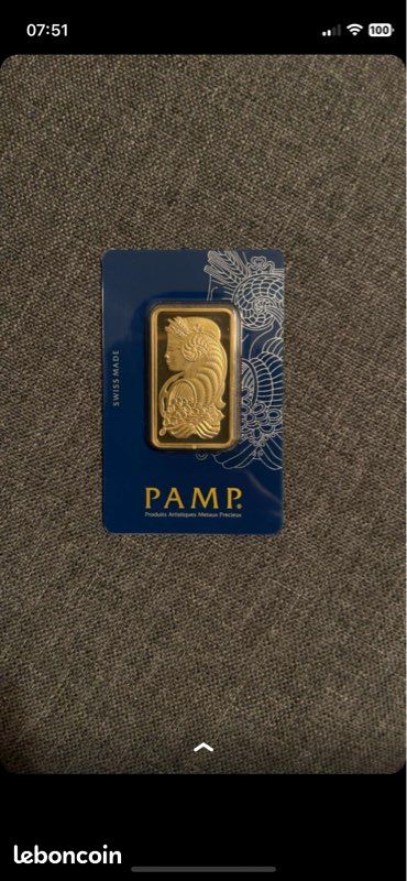 Lingot Or PAMP 31g - Collection