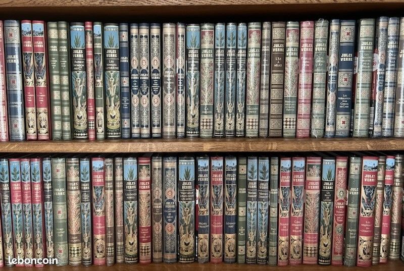 Collection Intégrale Jules Verne Hetzel RBA complète et neuve (72 ...