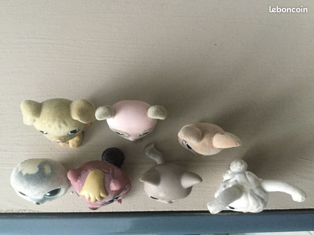Lot LPS figurines texture velours "Fuzzy Pets" Littlest Petshop - Jeux ...