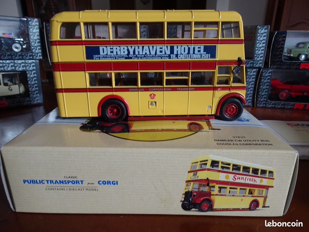 Bus anglais CORGI Classics –DOUBLE DECK – DAIMLER - Modélisme