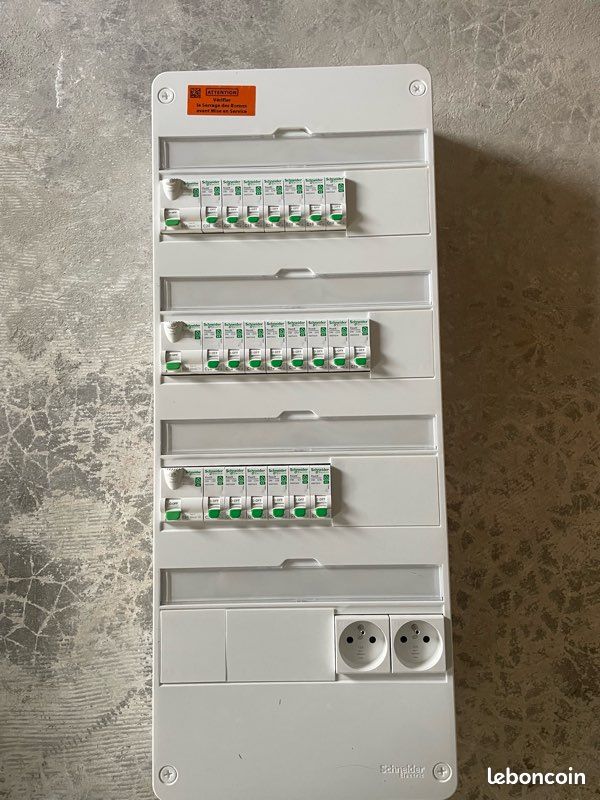 Tableau électrique 4 ranger Schneider resi 9 - Bricolage