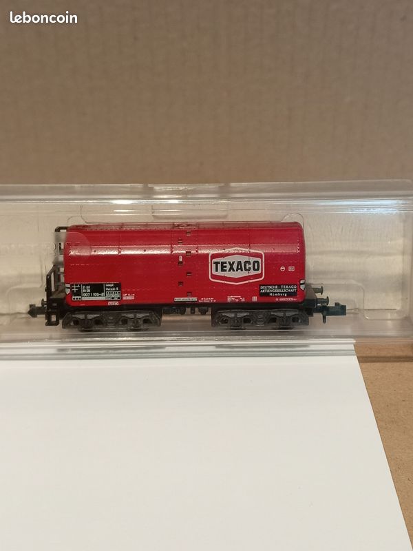 Minitrix Wagon Citerne Texaco Ref 3592 Échelle N - Modélisme