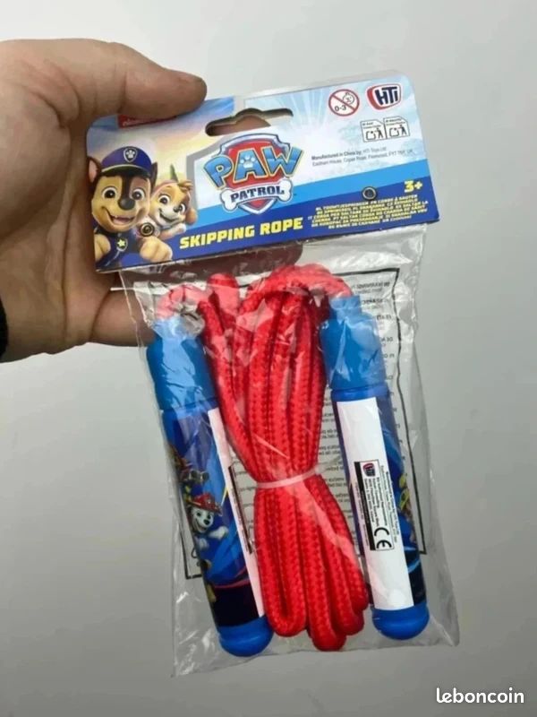 Corde à sauter PAW Patrol – Sport & coordination dès 3 ans – Chase ...