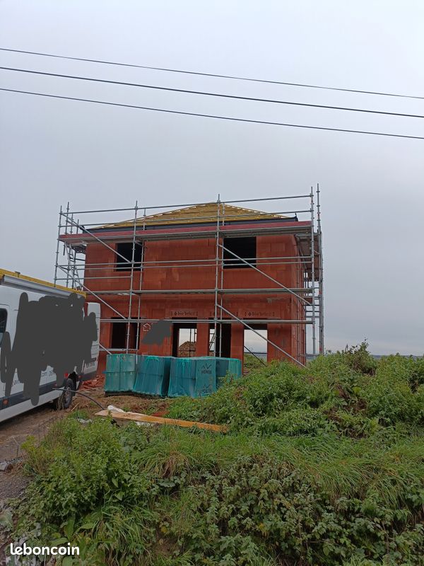 Échafaudage multidirectionnelle 200m2 - BTP - Chantier gros-oeuvre