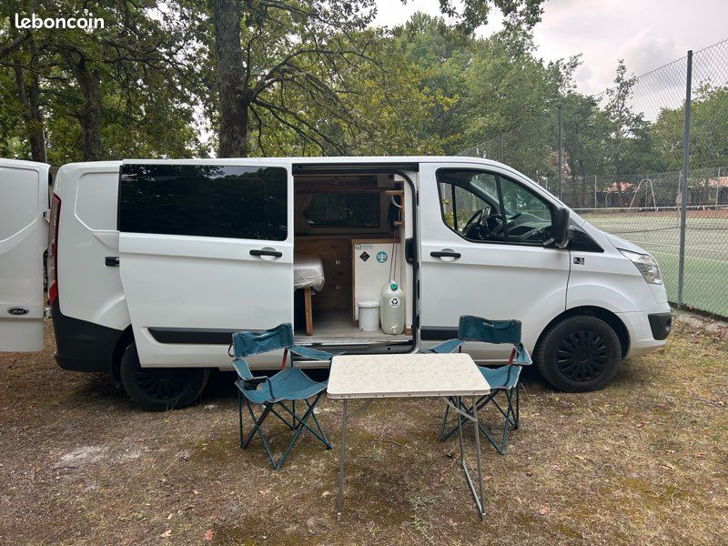 Ford transit custom 130ch / amenagé - Utilitaires