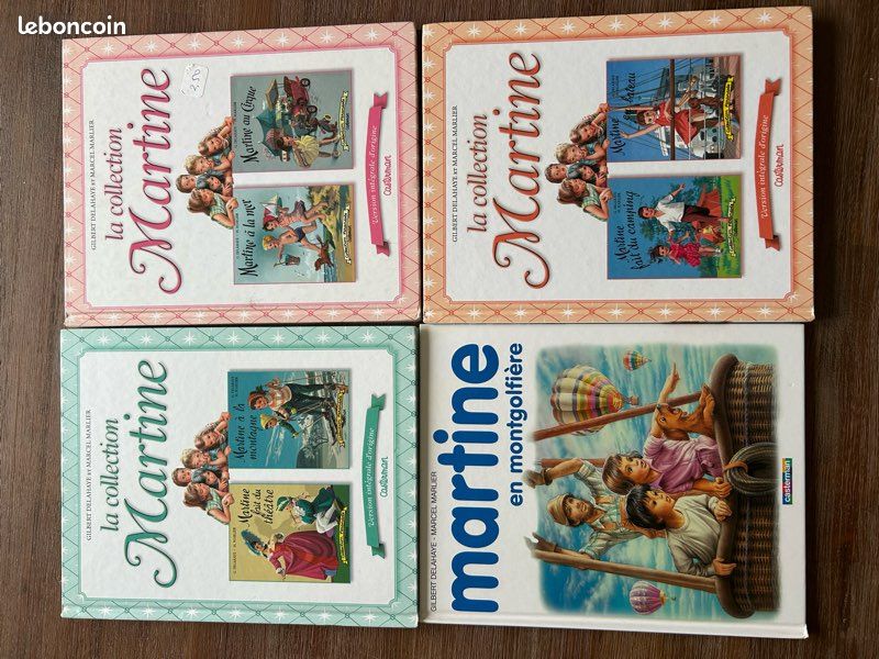 Lot livres Martine version origine - Livres