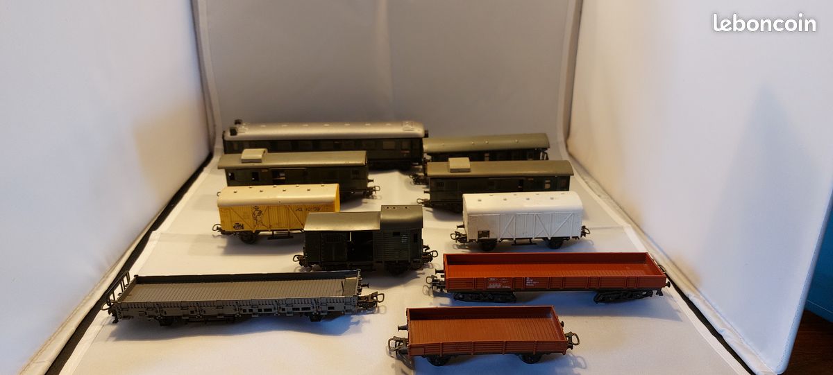 Märklin Lot de 10 wagons HO - Modélisme