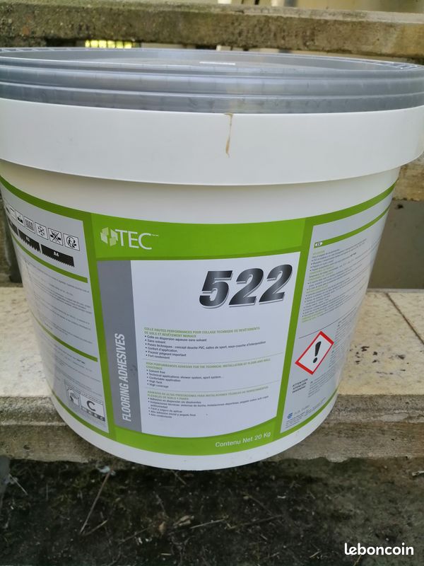 Colle Tec 522 revêtement de sol - Bricolage