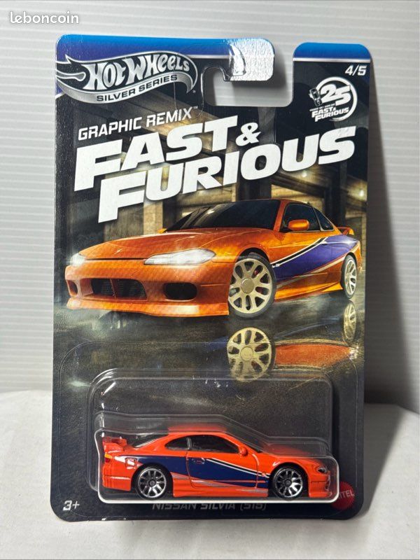 Hotwheels 1/64 🇨🇵 Fast and Furious Graphic Remix #4/5 Nissan Silvia S15 ...
