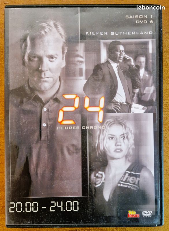 24 heures chrono - Saison 1 / 4 épisodes - DVD - Films