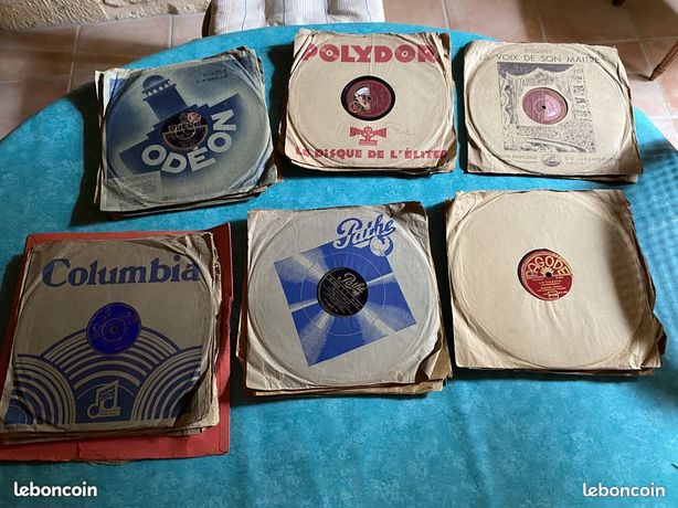 Disques 78 tours d'occasion - Collection - leboncoin