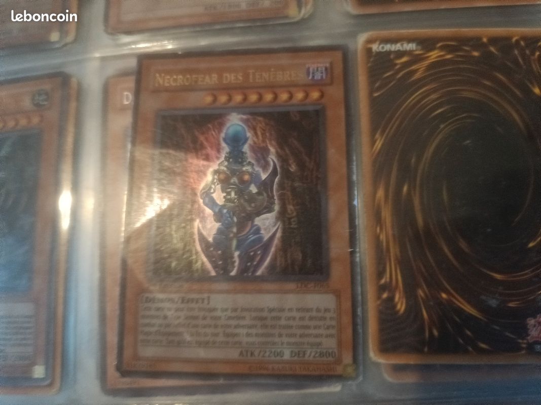 Yu-Gi-Oh retro 7 cartes ( necrofear LDC .. ) - Collection