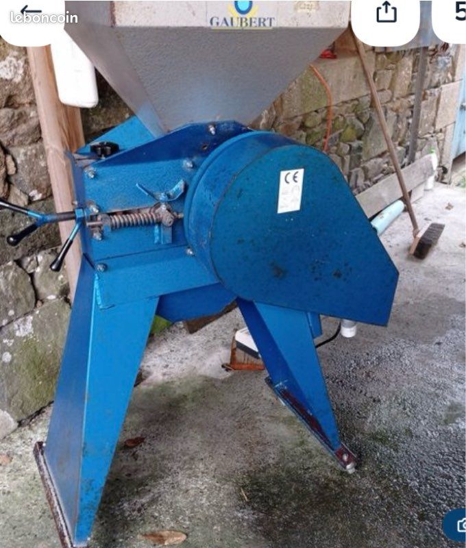 Aplatisseur à grain Gaubert etat neuf - Matériel agricole
