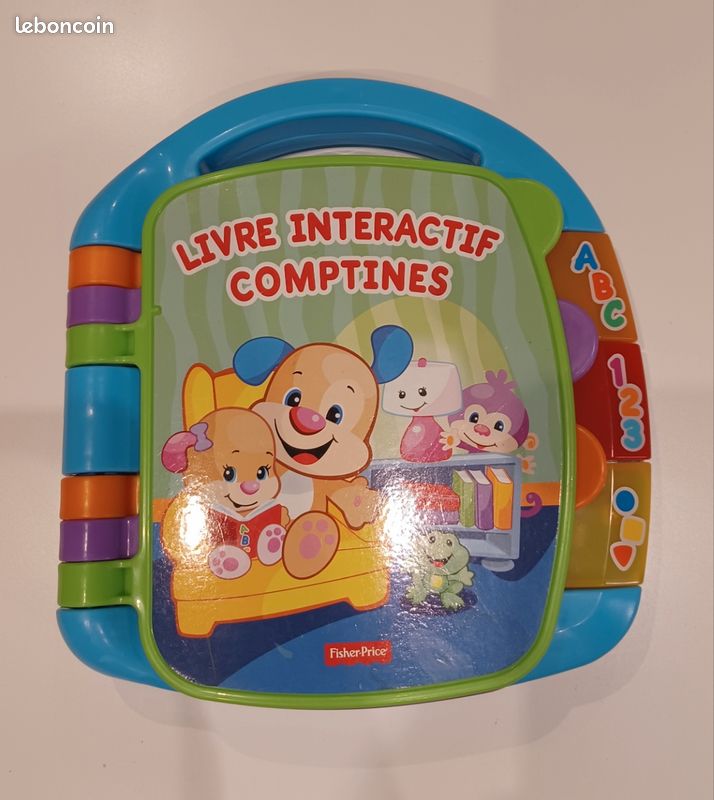 Livre interactif comptines Fisher-Price - Jeux & Jouets