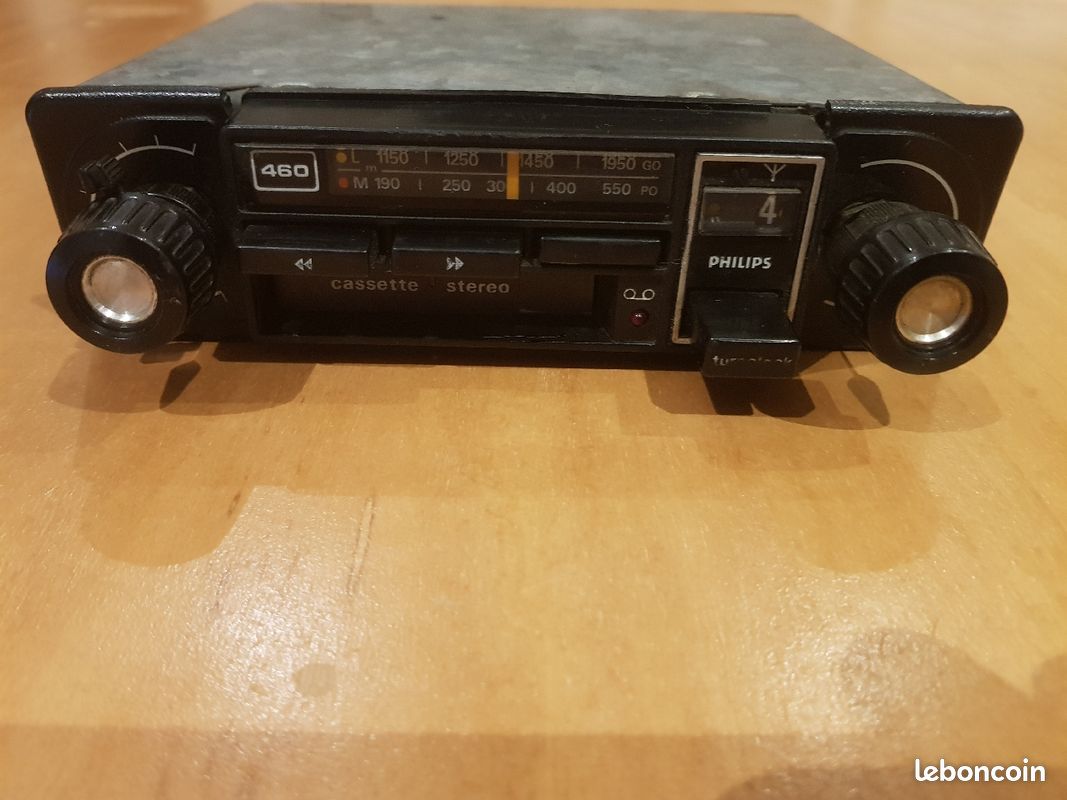 Poste autoradio cassette Philips 460 - Équipement auto