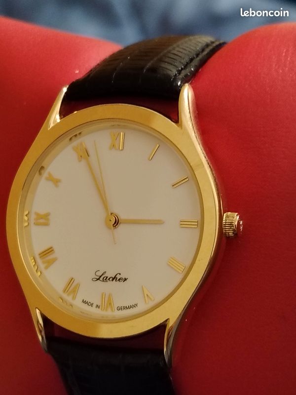 🇩🇪 Montre Lacher quartz femme 🇩🇪 marque allemande - Montres & Bijoux