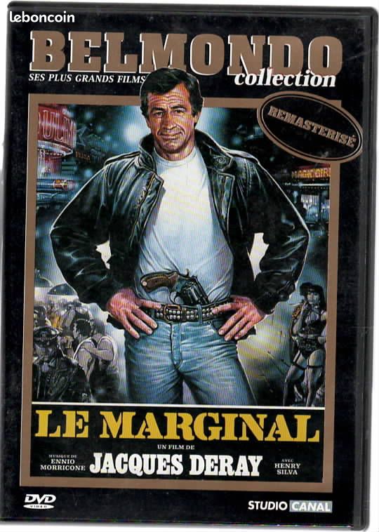Vends Dvd LE MARGINAL avec JEAN PAUL BELMONDO Remasterisé - DVD - Films